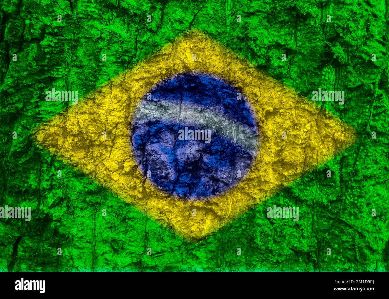 brazil flag texture as background Stock Photo - Alamy