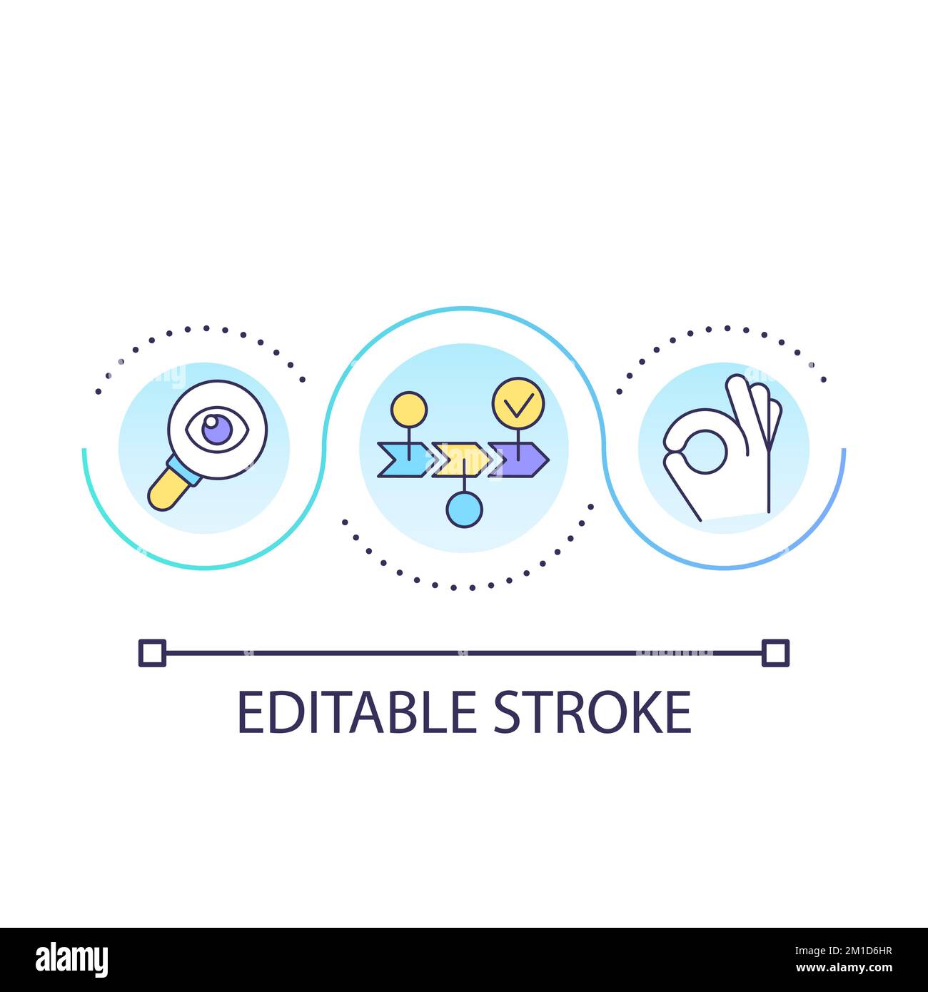 Analyze workflow Stock Vector Images - Alamy
