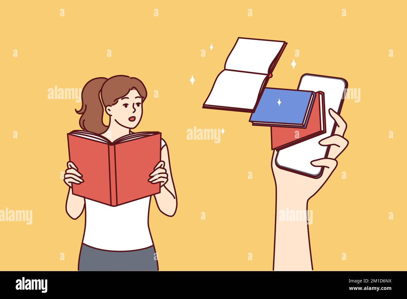 Surprised millennial Stock Vector Images - Alamy