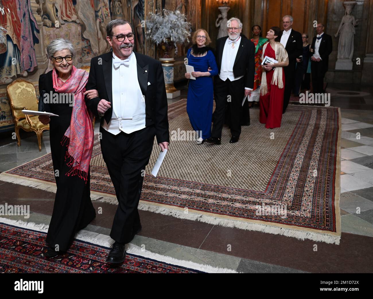 Nobel laureates in Physics Alain Aspect with his wife Annie Aspect and ...