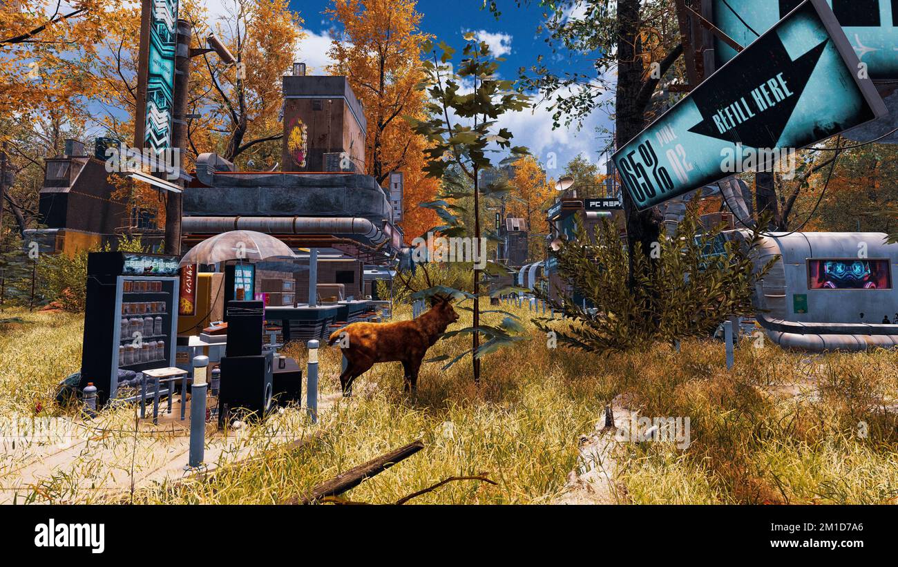 3D Render Background to ecology and sustainable development ...