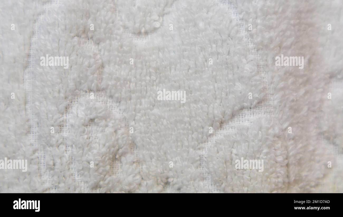 white towel texture as background Stock Photo - Alamy