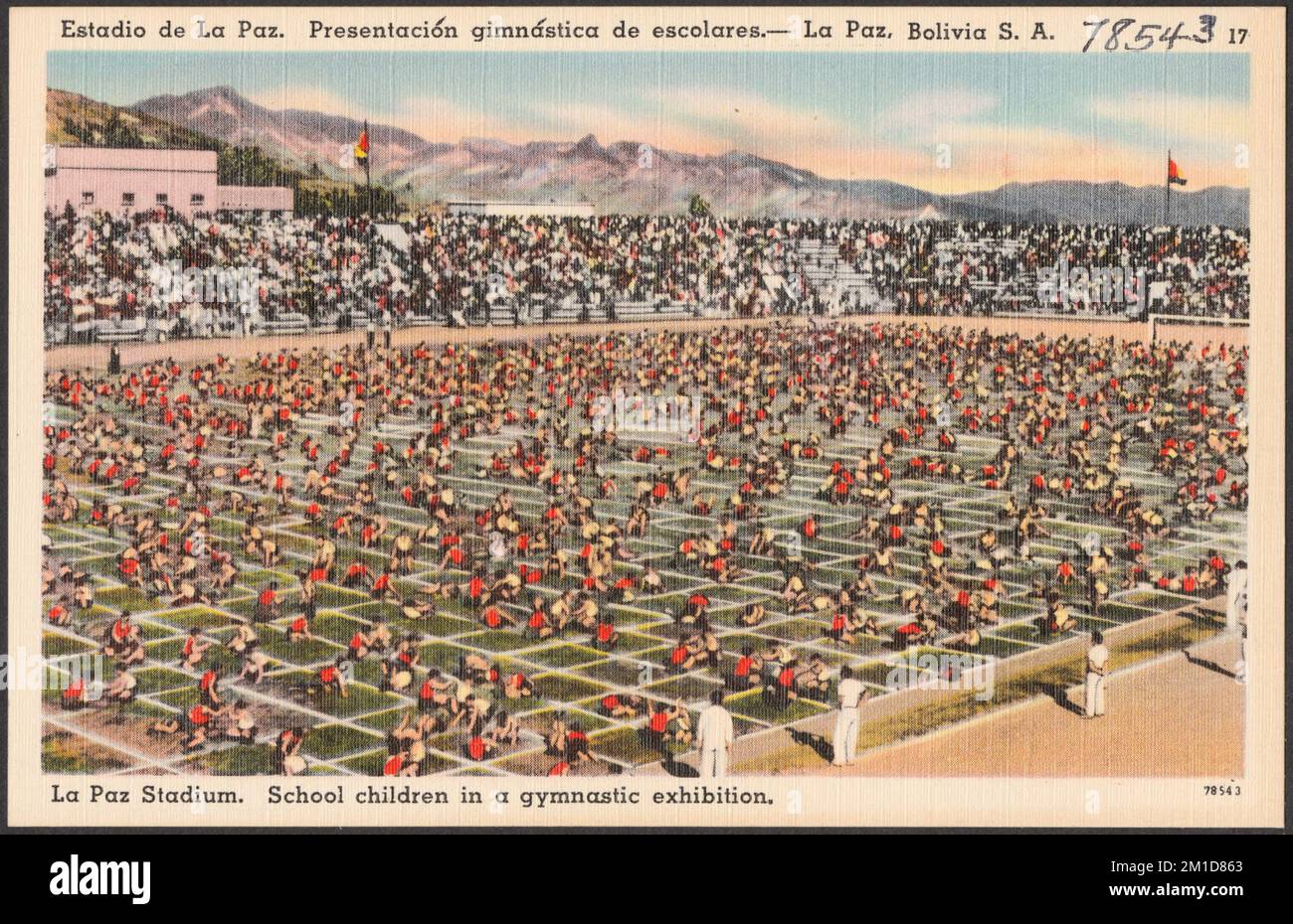 Estadio de la paz hi-res stock photography and images - Alamy