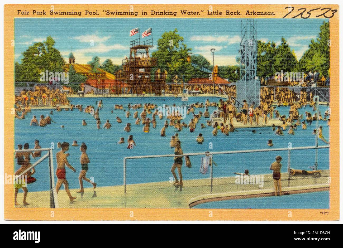 Fair Park swimming pool, 'Swimming in Drinking Water,' Little Rock ...