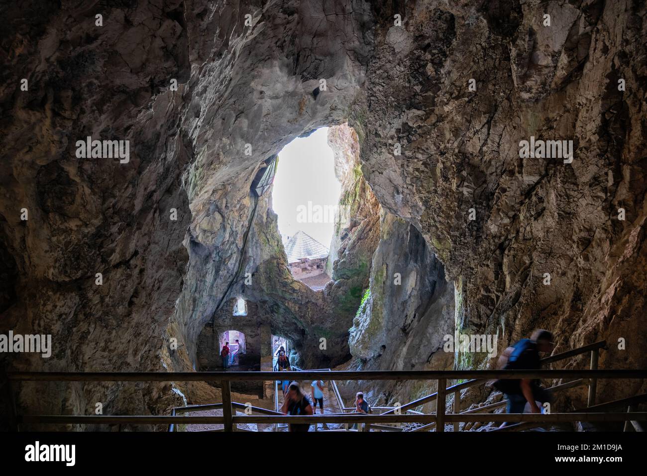 Interior predjama castle slovenia hi-res stock photography and images ...