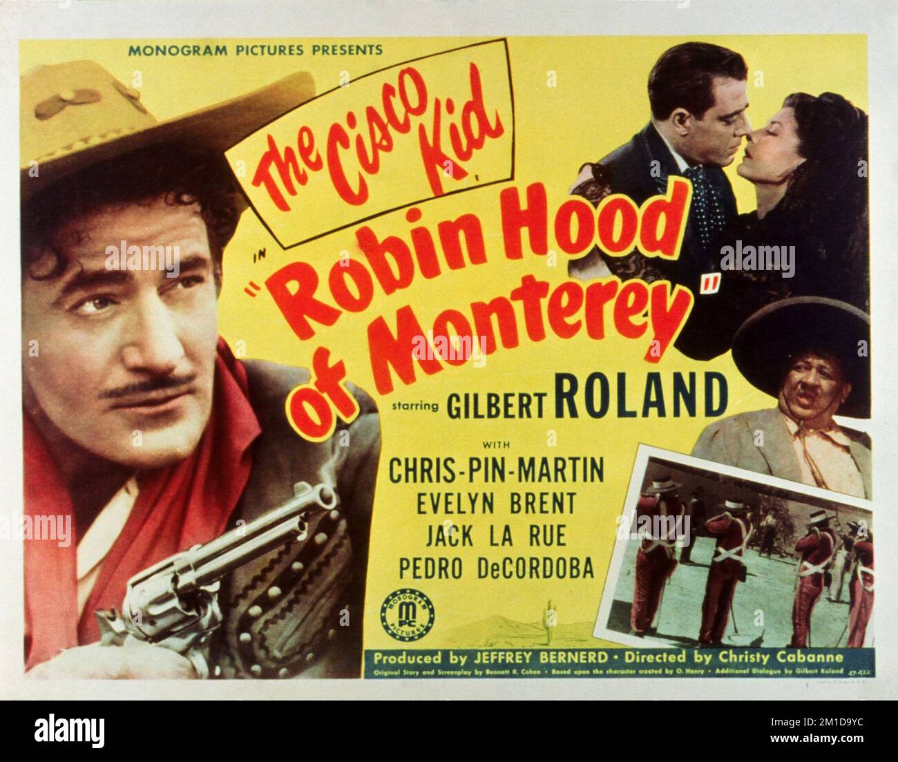 EVELYN BRENT, GILBERT ROLAND and CHRIS-PIN MARTIN in ROBIN HOOD OF ...