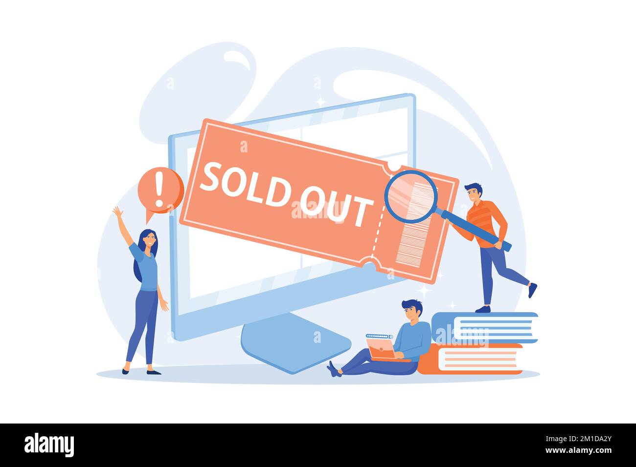 Sold out crowd Stock Vector Images - Alamy