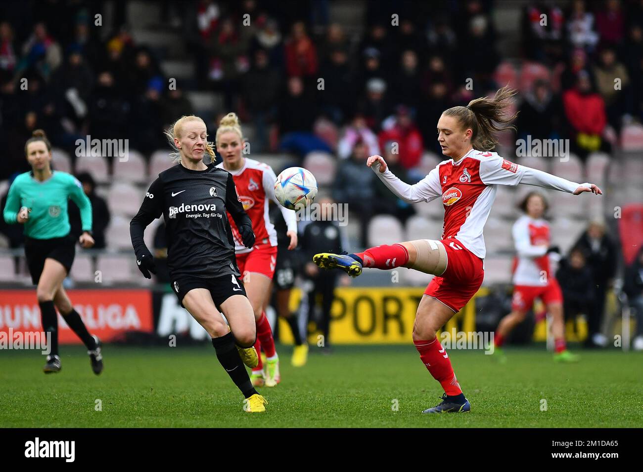GERMANY, COLOGNE - DECEMBER 11, 2022: Andrea Gavric. The match of Women ...