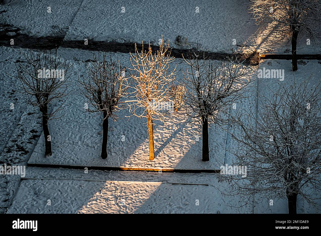 Lit by setting sunlight hi-res stock photography and images - Alamy