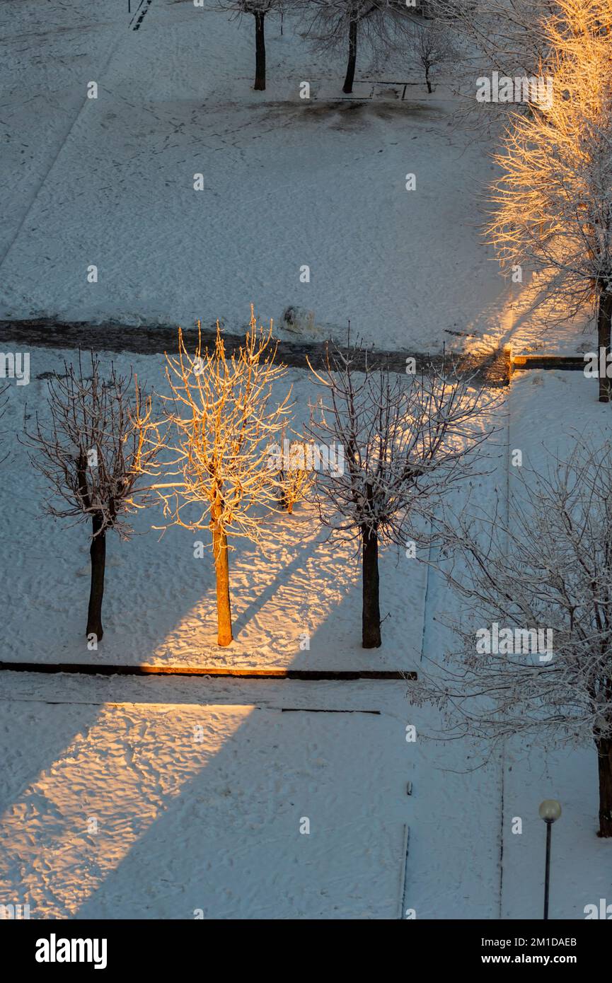 Lit by setting sunlight hi-res stock photography and images - Alamy