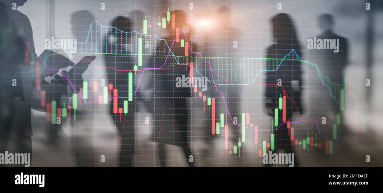 Financial growth graph. Sales increase, marketing strategy concept ...