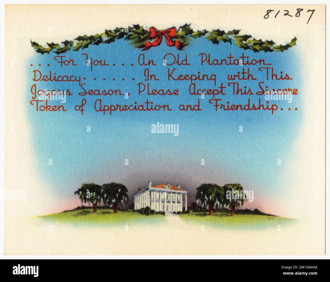 for you... an old plantation fruit cake... in keeping with this festive ...