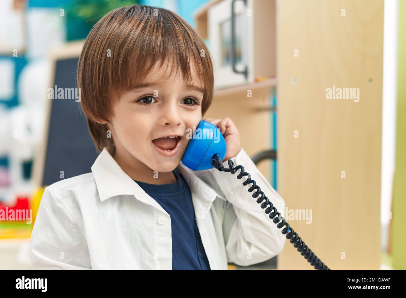Telephone preschool hi-res stock photography and images - Alamy