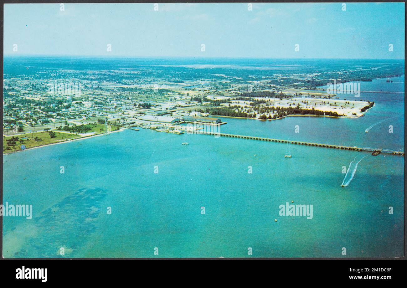 Fort Pierce, Florida , Beaches, Cities & towns, Tichnor Brothers ...
