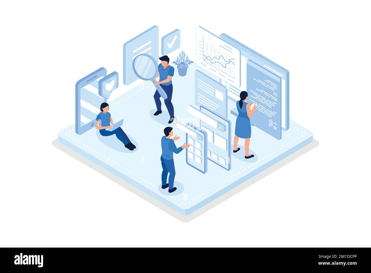 Seo concept. Can use for web banner, infographics, hero images ...