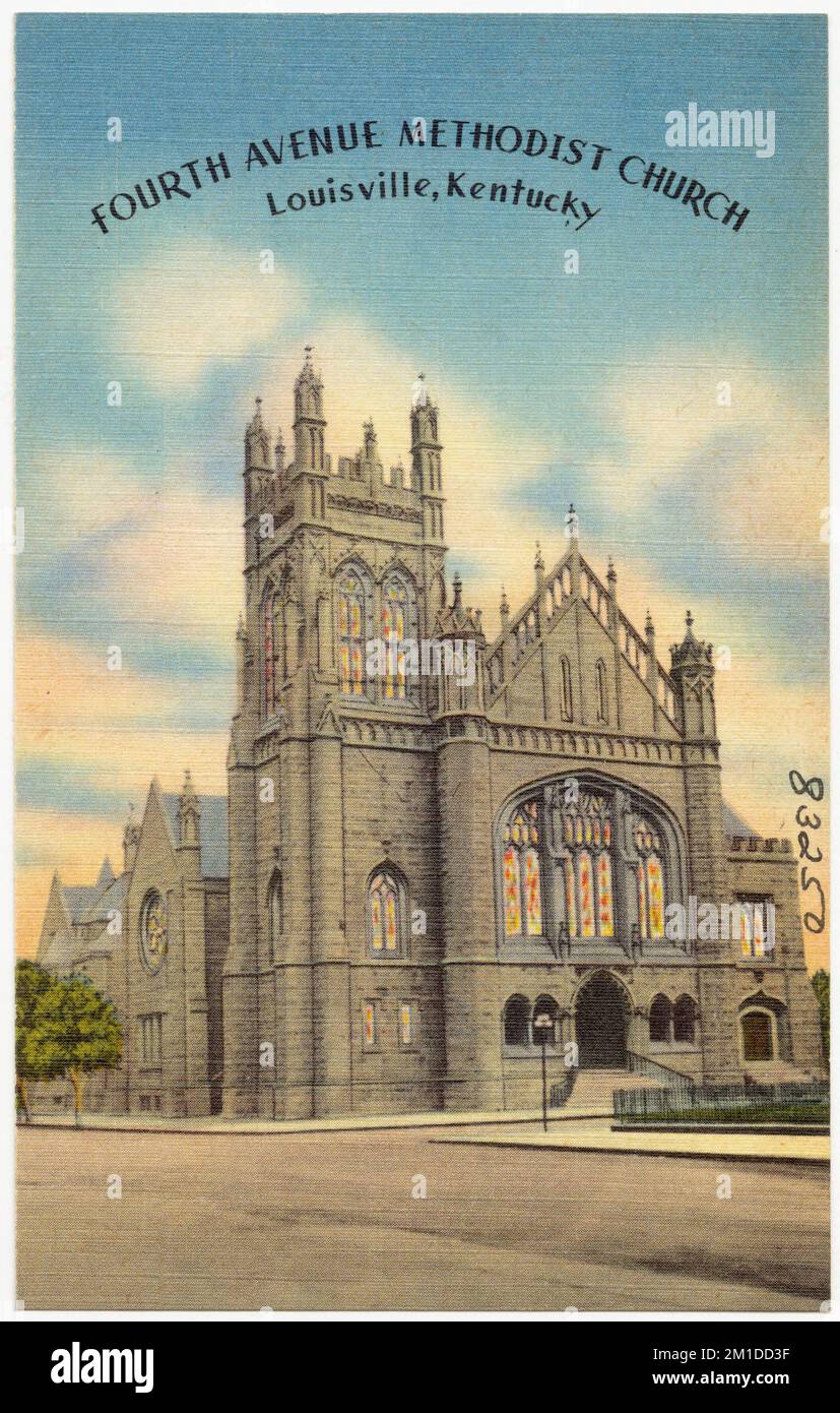 Fourth Avenue Methodist Church, Louis, Kentucky , Churches, Tichnor ...