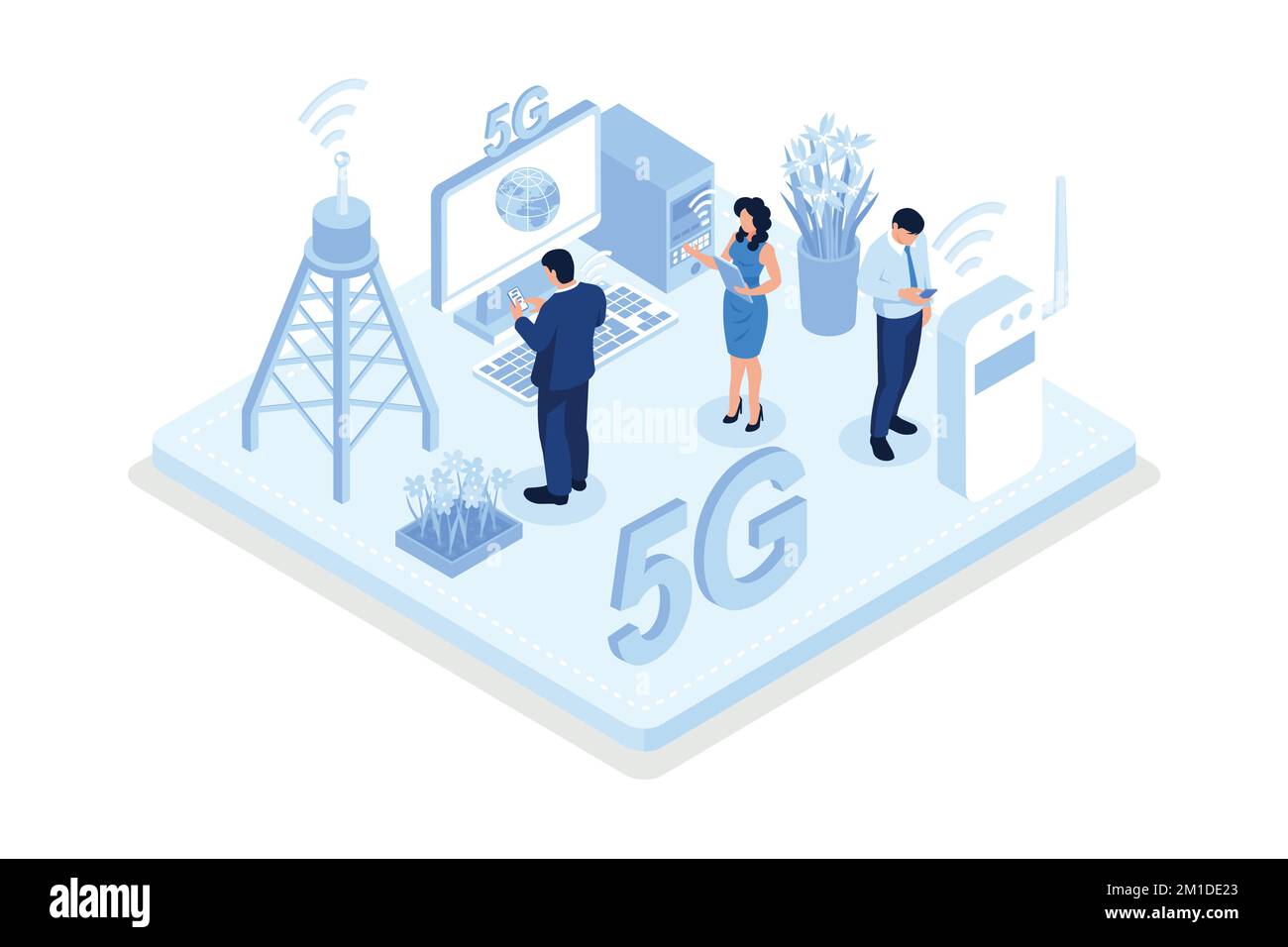 Digital device illustration ve hi-res stock photography and images - Alamy