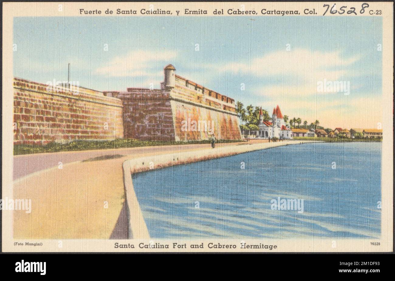 Fuerte de Santa Catalina, y Emerita del Cabrero, Cartagena, Col ...
