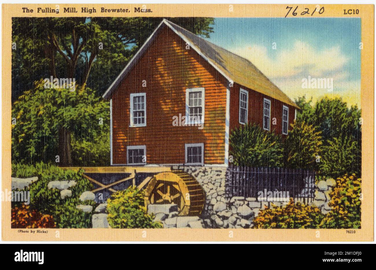 The Fulling Mill, High Brewster, Mass. , Historic sites, Mills, Tichnor ...