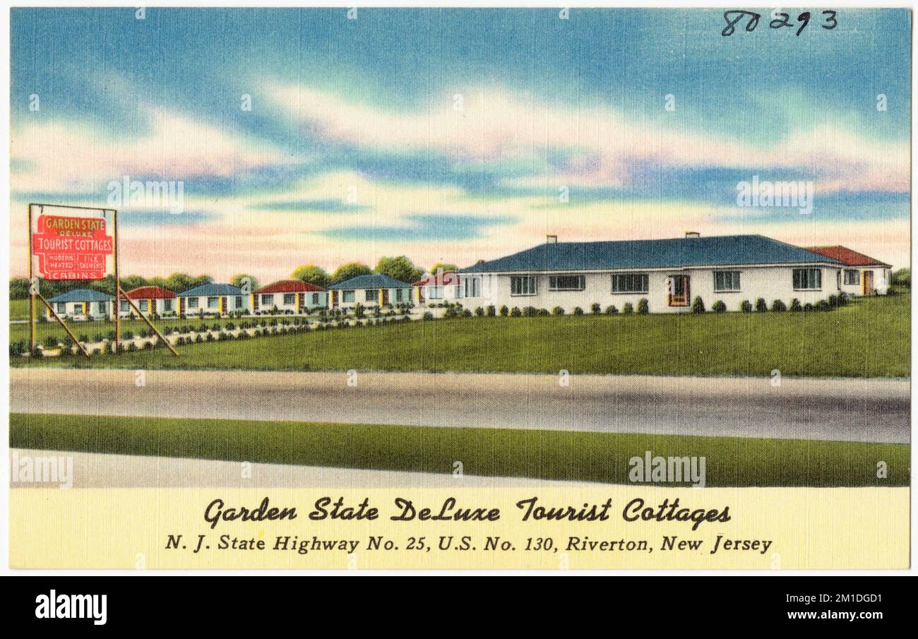 Garden State DeLuxe Tourist Cottages, N. J. State Highway no. 25, U. S ...