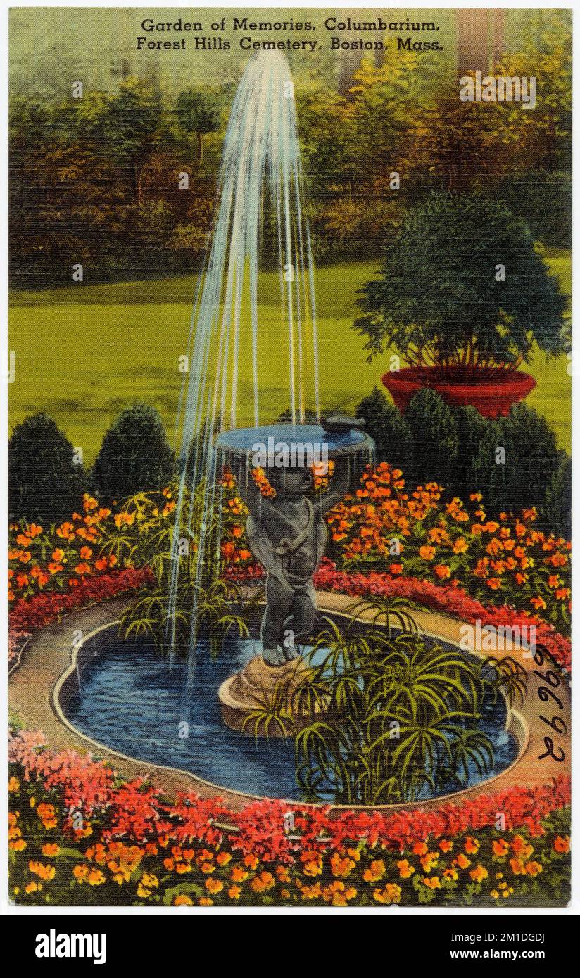 Garden of Memories, Columbarium, Forest Hills Cemetery, Boston, Mass ...