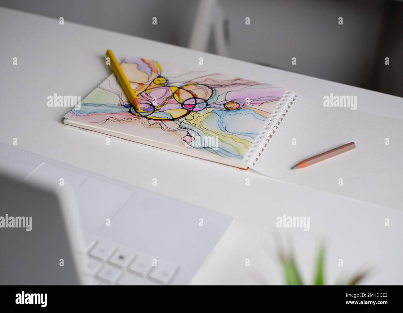 Neurographic drawing hi-res stock photography and images - Alamy