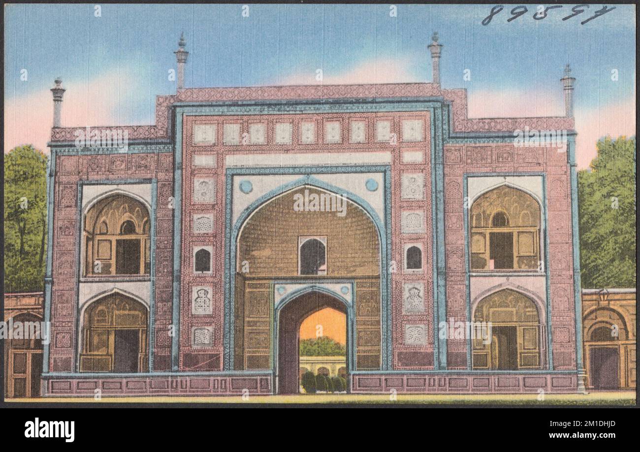Gateway of the tomb of Emperor Tahagiz, Shahdra, Lahone [Lahore ...
