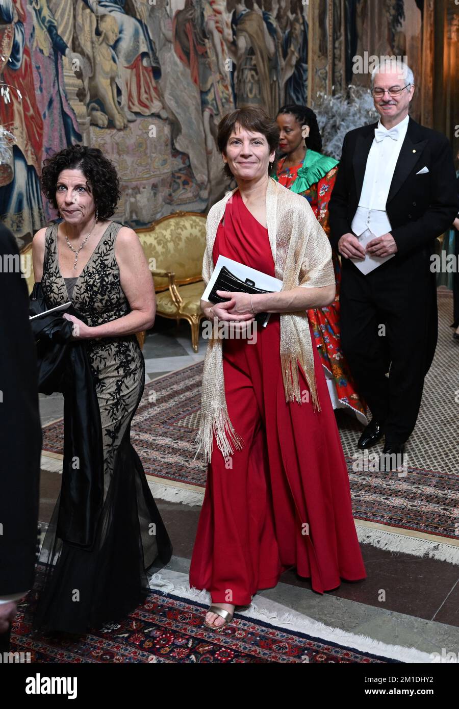Nobel laureates in Chemistry Carolyn R. Bertozzi with her partner Beth ...