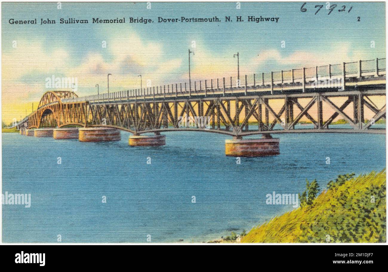 General John Sullivan Memorial Bridge, Dover-Portsmouth, N.H. Highway ...