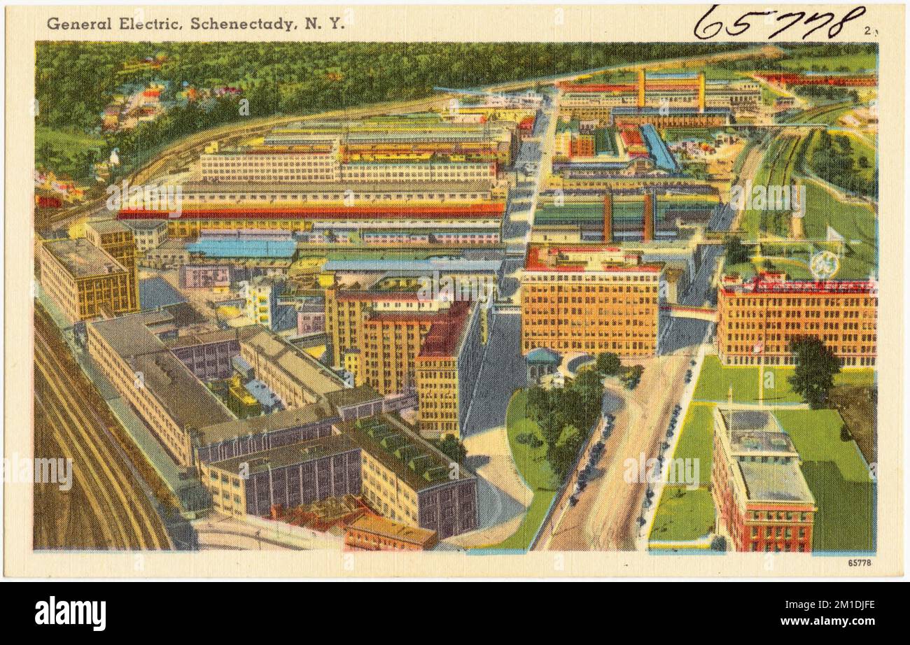 General Electric, Schenectady, N. Y. , Industrial facilities, Tichnor ...