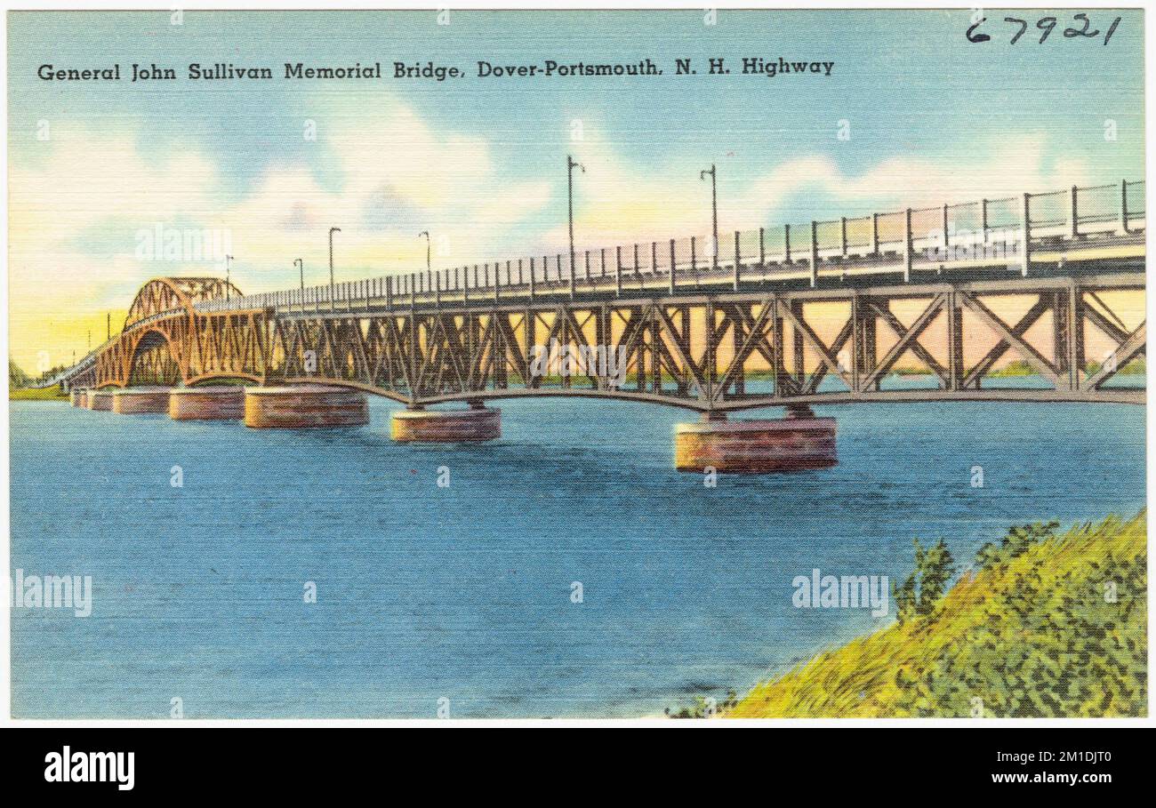 General Sullivan Memorial Bridge, Dover-Portsmouth, N.H. Highway ...