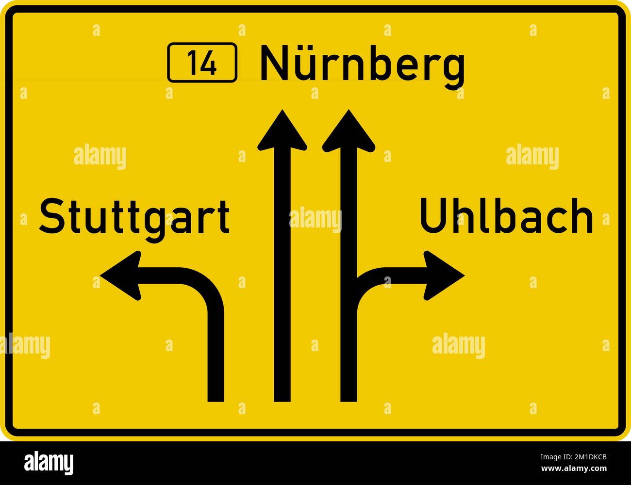 This sign indicates the end of a lanelanes. All the traffic in this ...