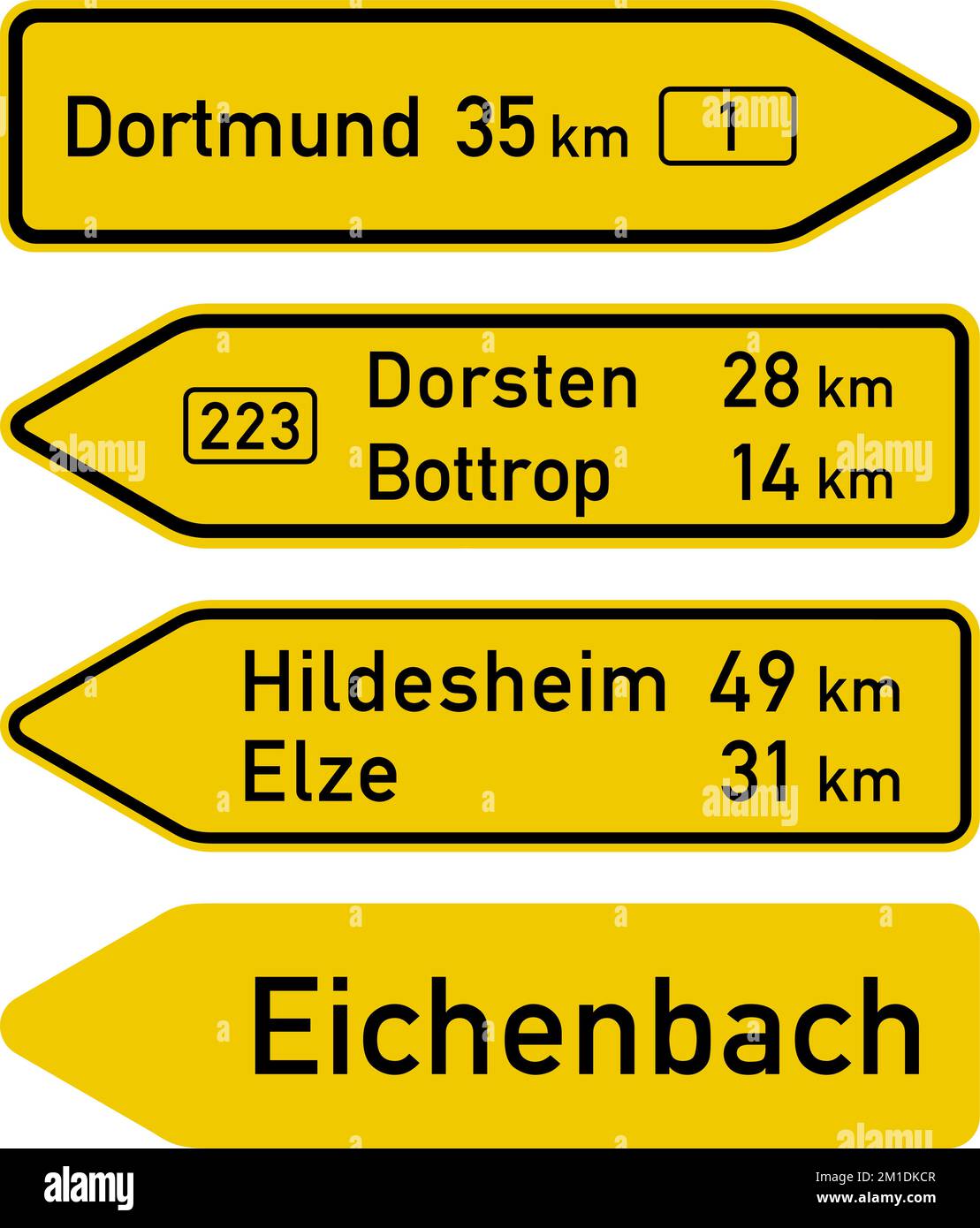 This sign indicates the end of a lanelanes. All the traffic in this ...