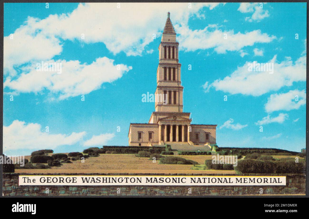 The George Washington Masonic National Memorial, Alexandria, Va ...