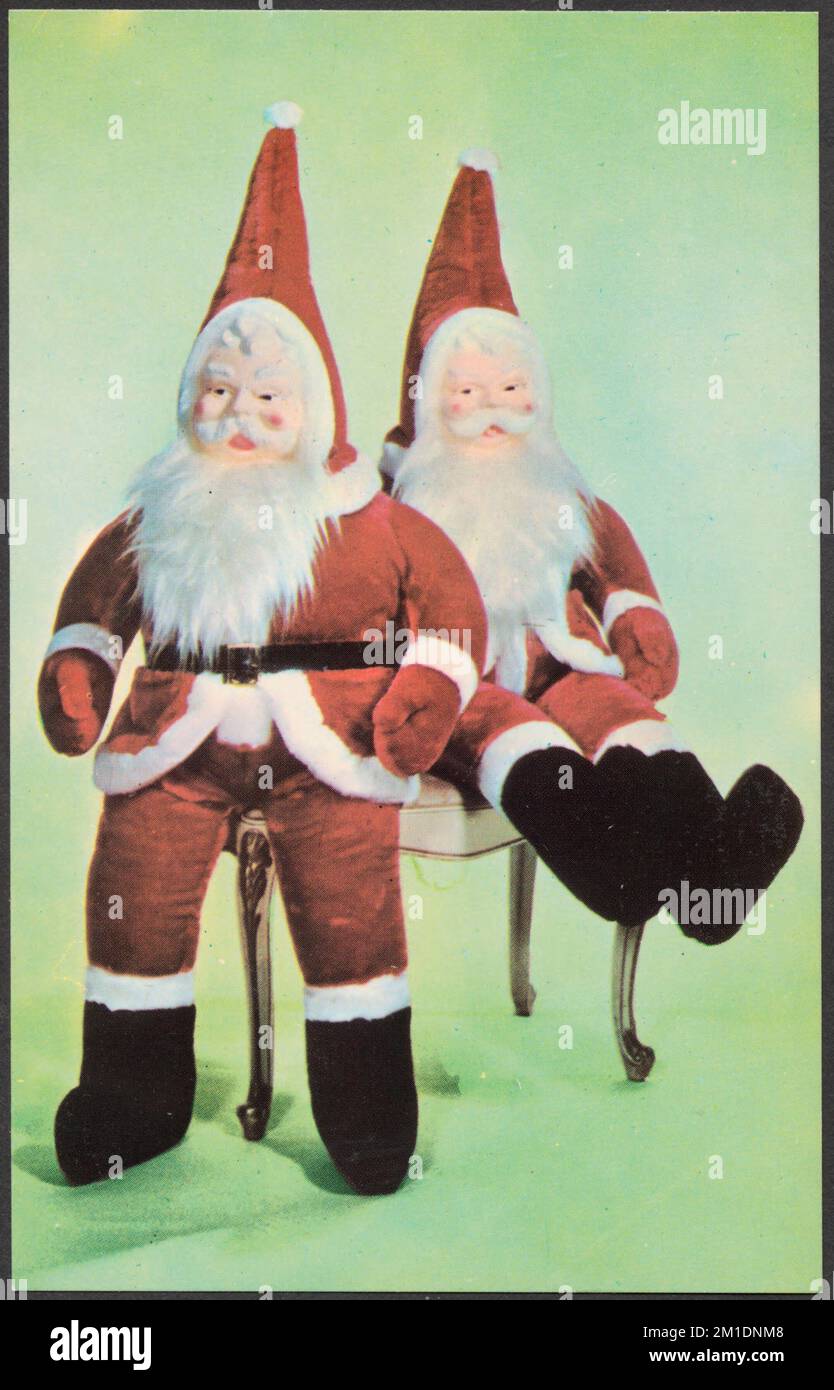 Giant Santas , Promotional materials, Santa Claus, Tichnor Brothers ...