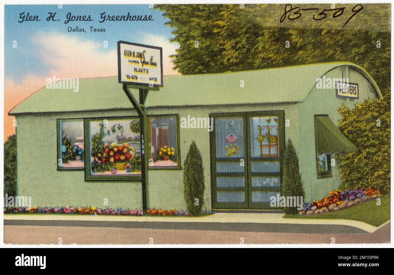 Glen H. Jones Greenhouse, Dallas, Texas , Commercial facilities ...