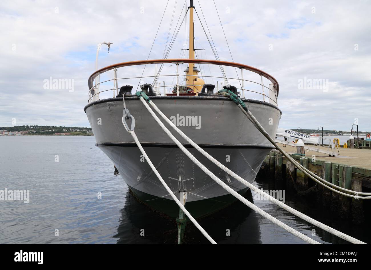 Tall ship festival in the harbor of halifax hi-res stock photography ...