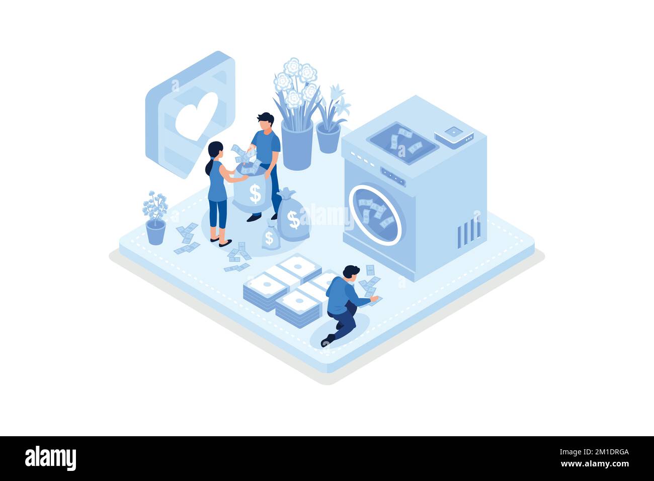 Laundry money dry cash Stock Vector Images - Alamy