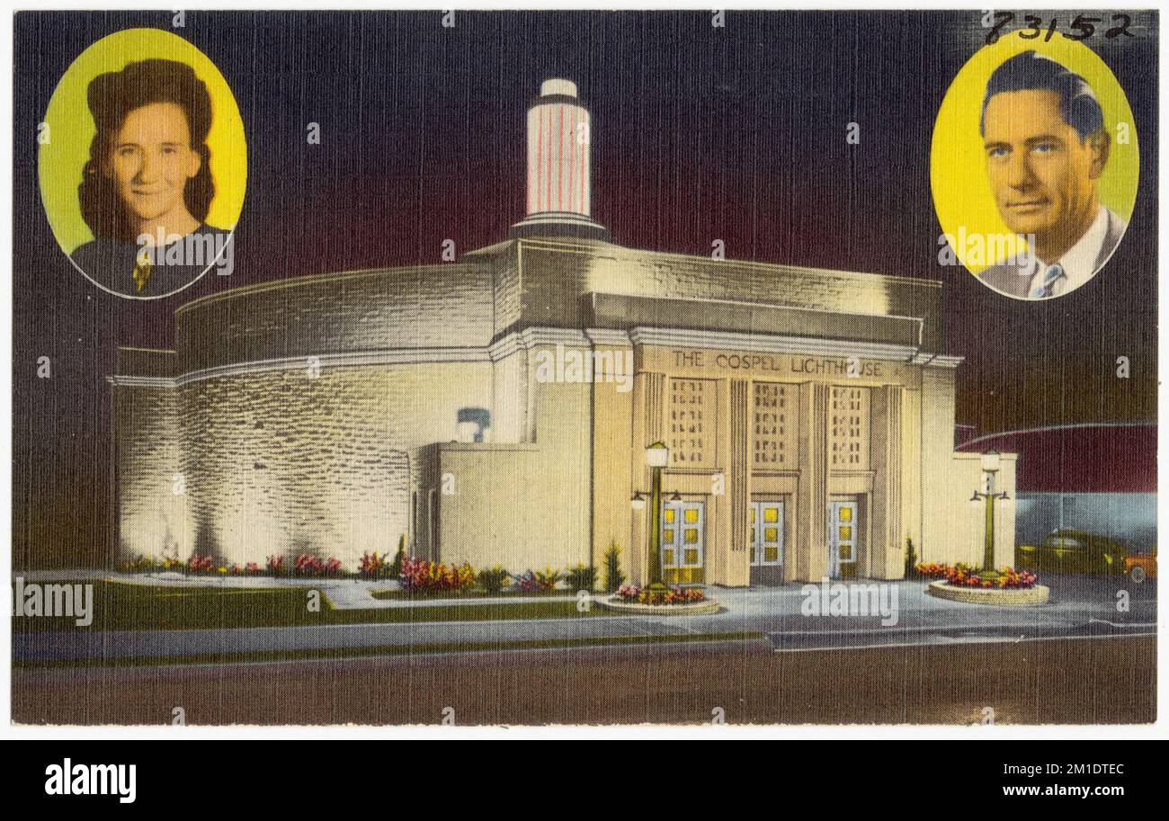 The Gospel Lighthouse Church , Churches, Tichnor Brothers Collection ...