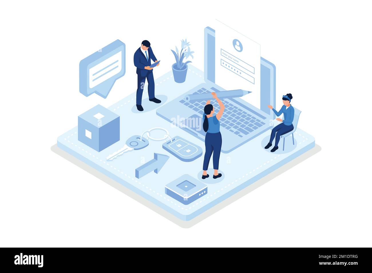 Cyber agreement Stock Vector Images - Alamy