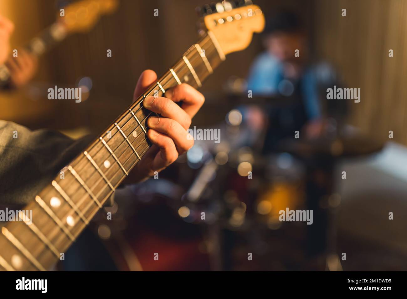 Hand touching neck hi-res stock photography and images - Alamy