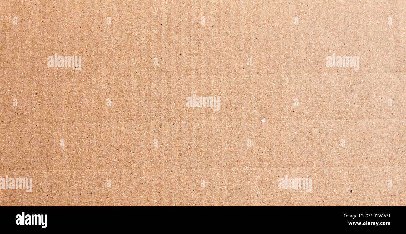 Brown cardboard carton material texture background Stock Photo - Alamy