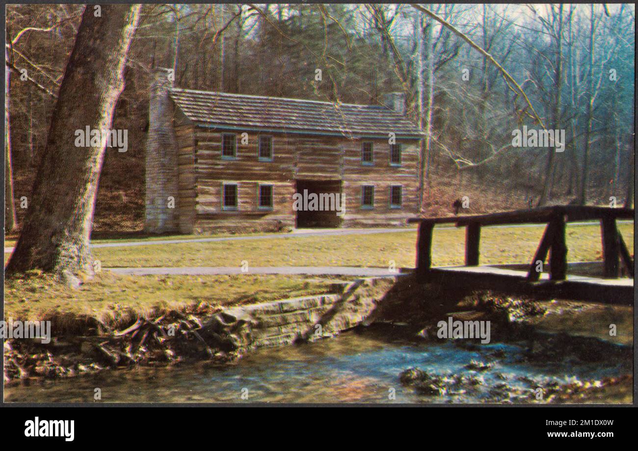 The Granny White House, Spring Mill State Park, Mitchell, Indiana ...