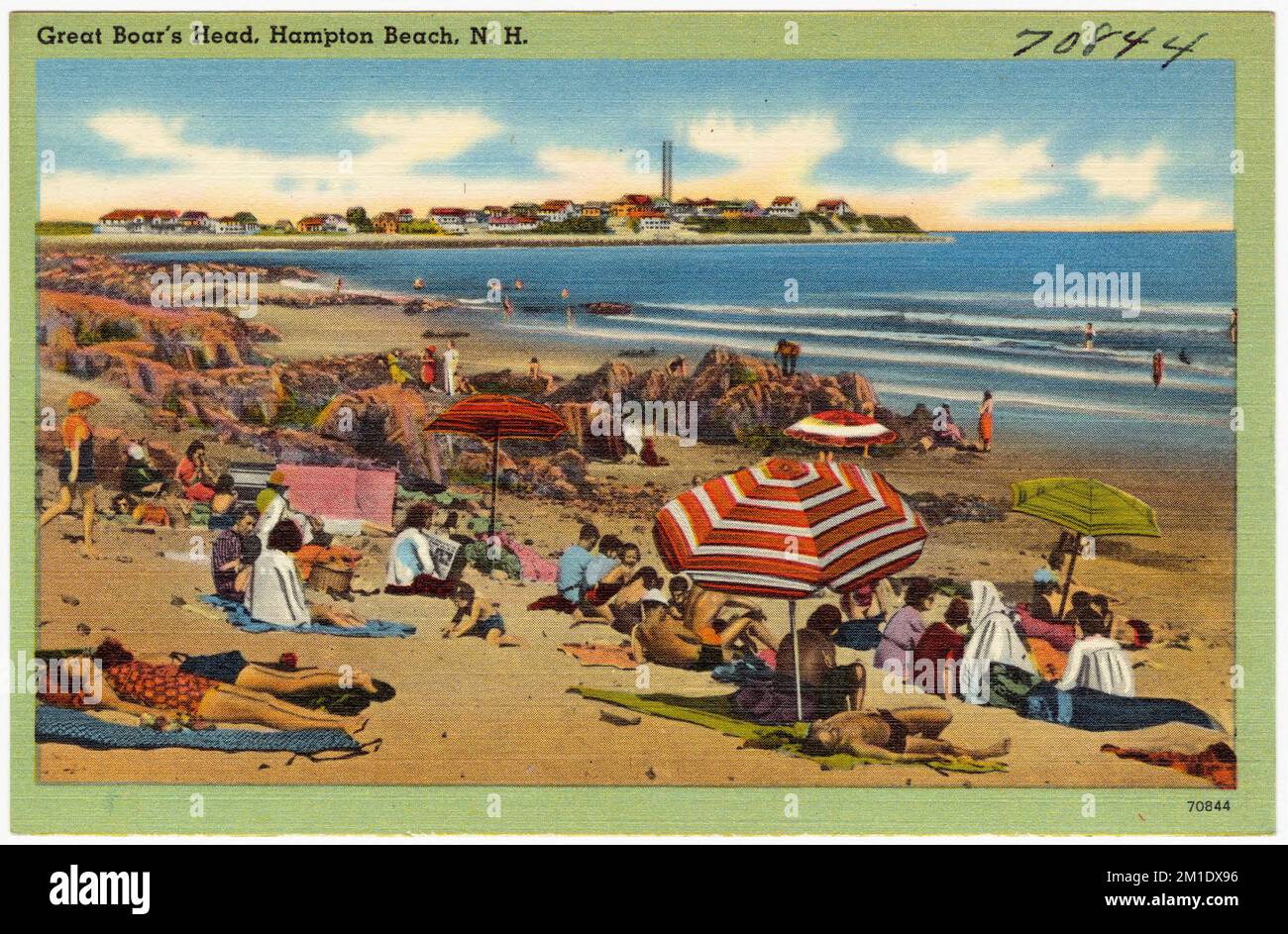 Great Boar's Head, Hampton Beach, N.H. , Beaches, Tichnor Brothers ...