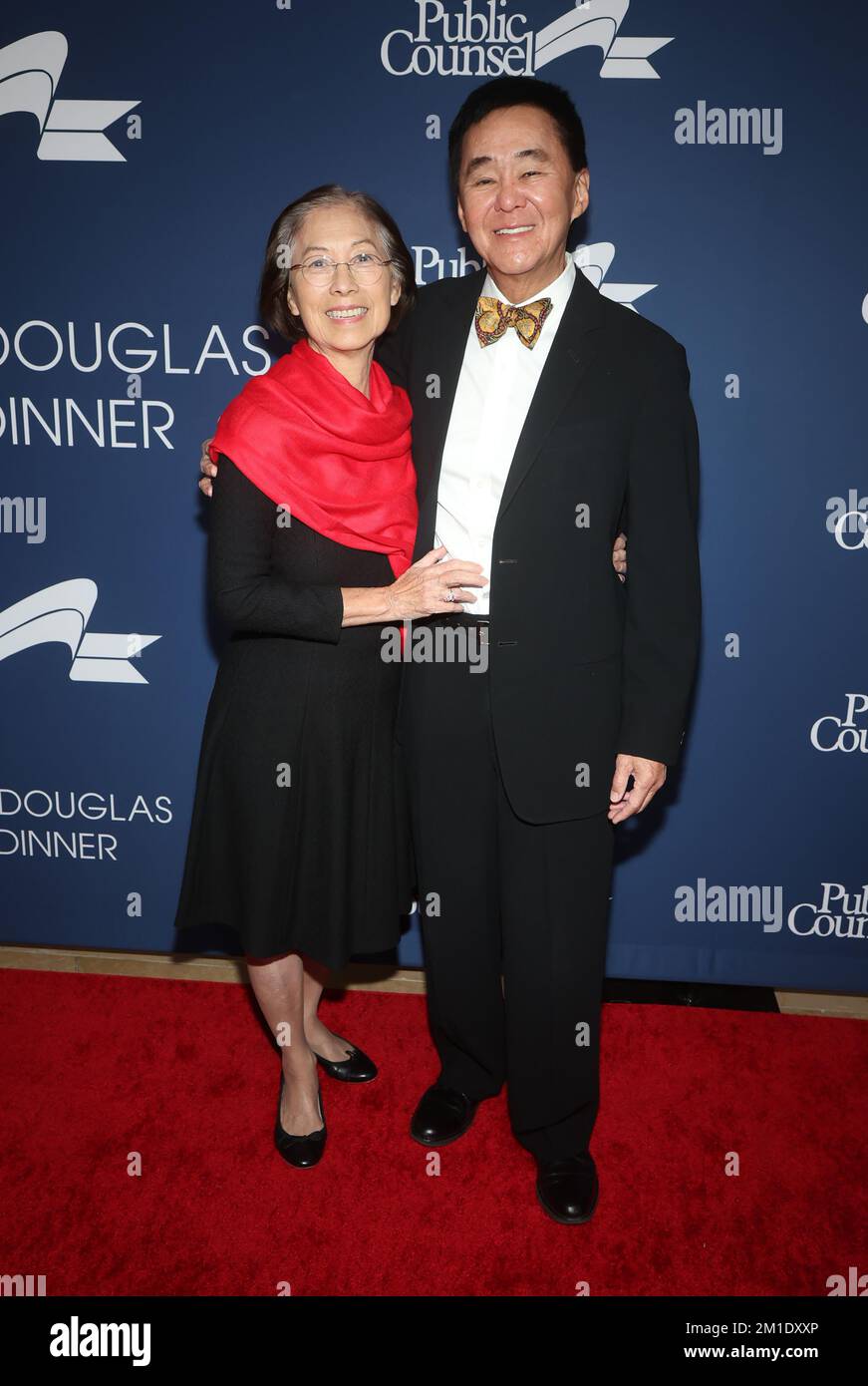 11 December 2022 beverly Hills, California - Helen Wong Chu,Morgan Chu ...