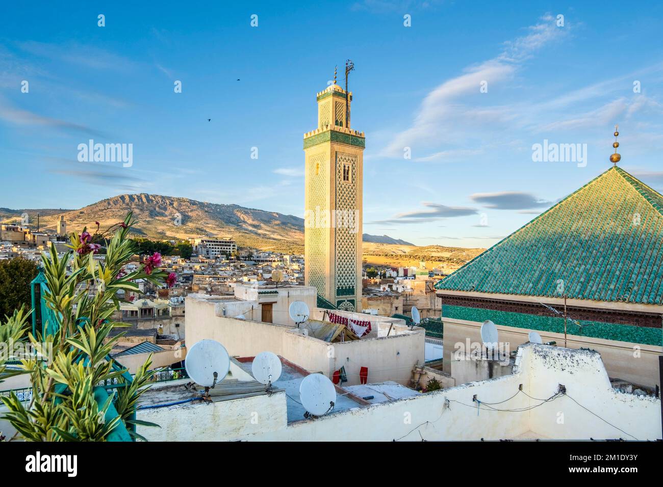 Famous al-Qarawiyyin mosque and University in heart of historic ...