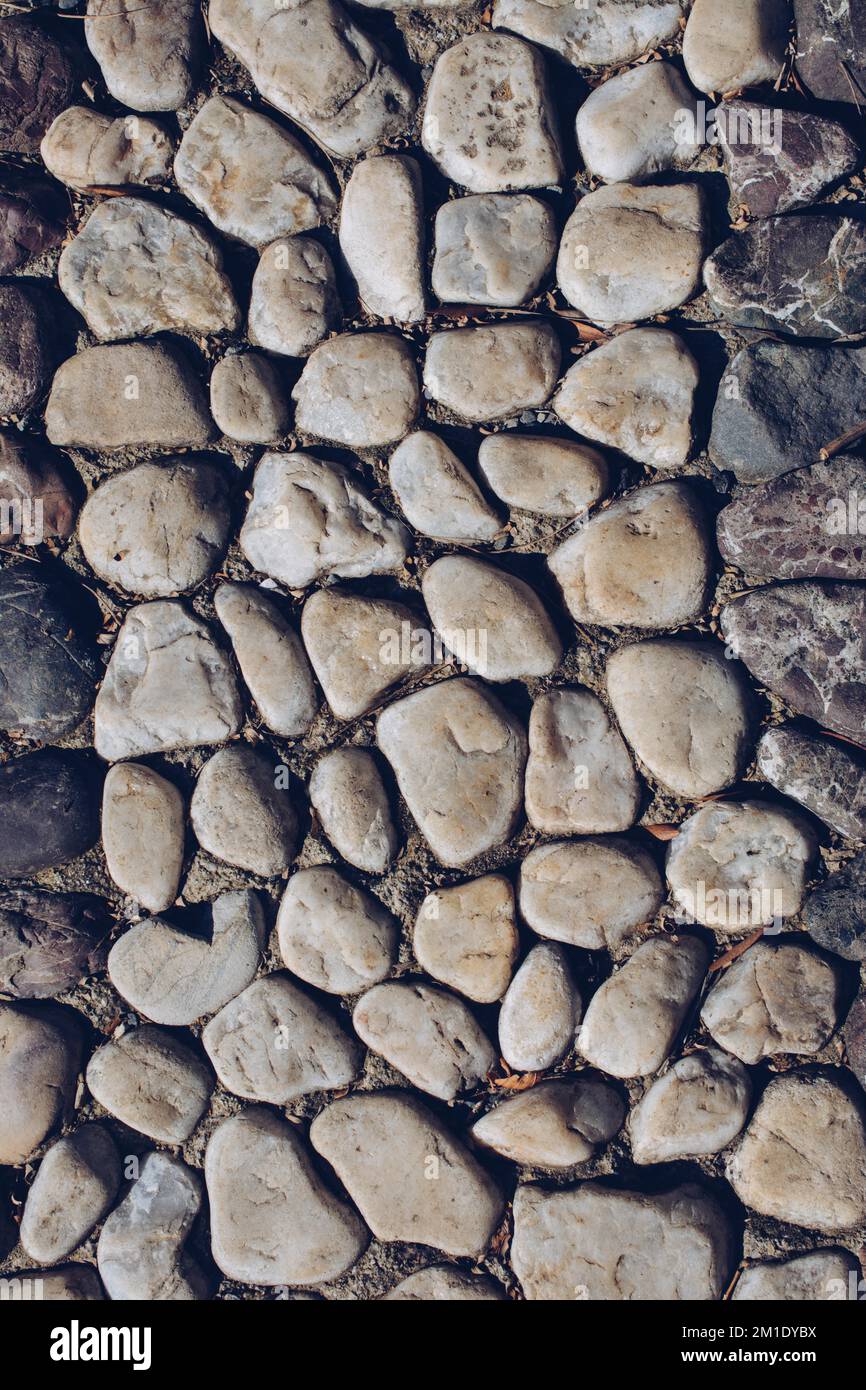 Background texture consist of full of little pebbles Stock Photo - Alamy