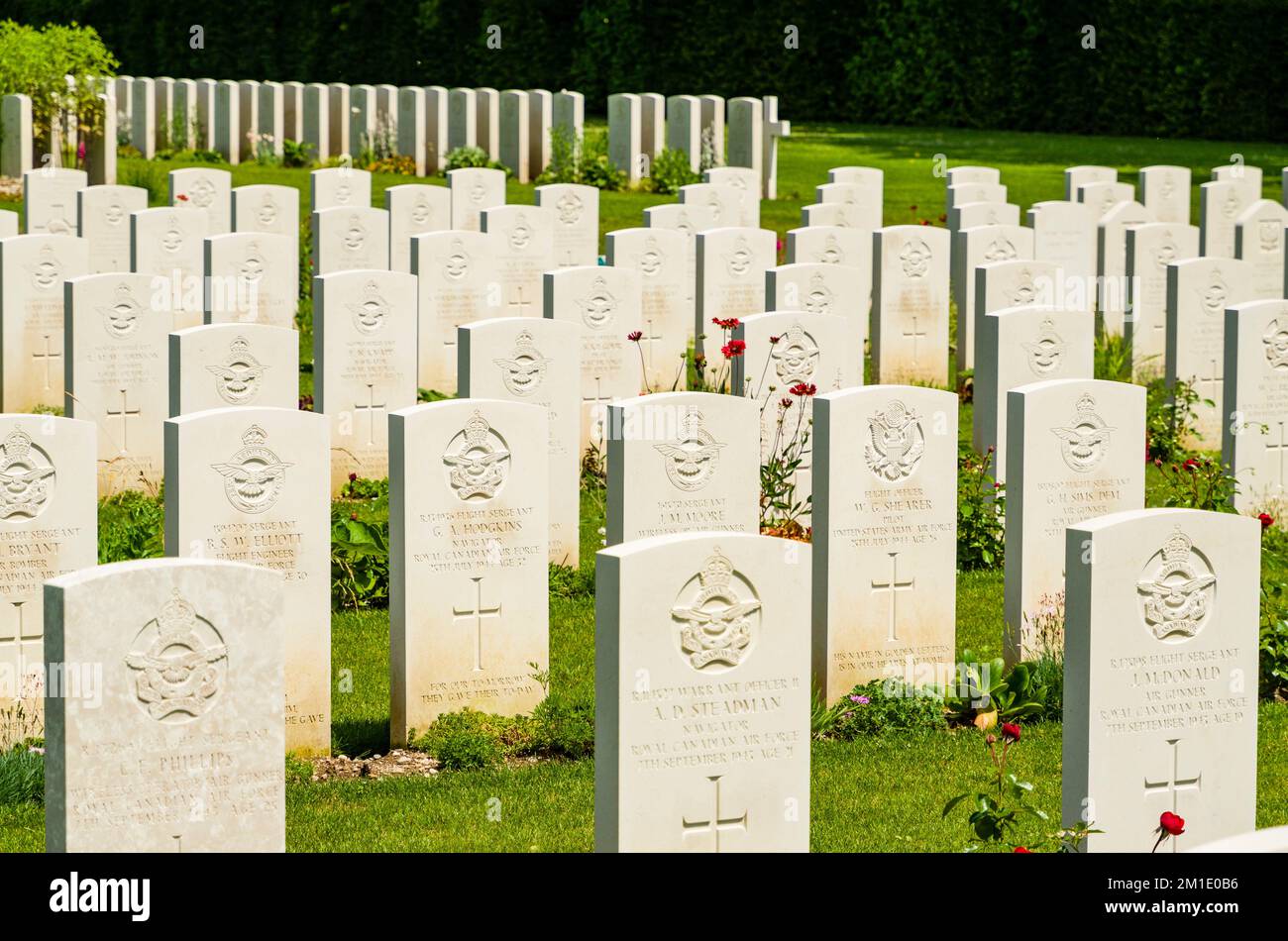 Durnbach War Cemetery is the final rest of 2960 soldiers who died in ...