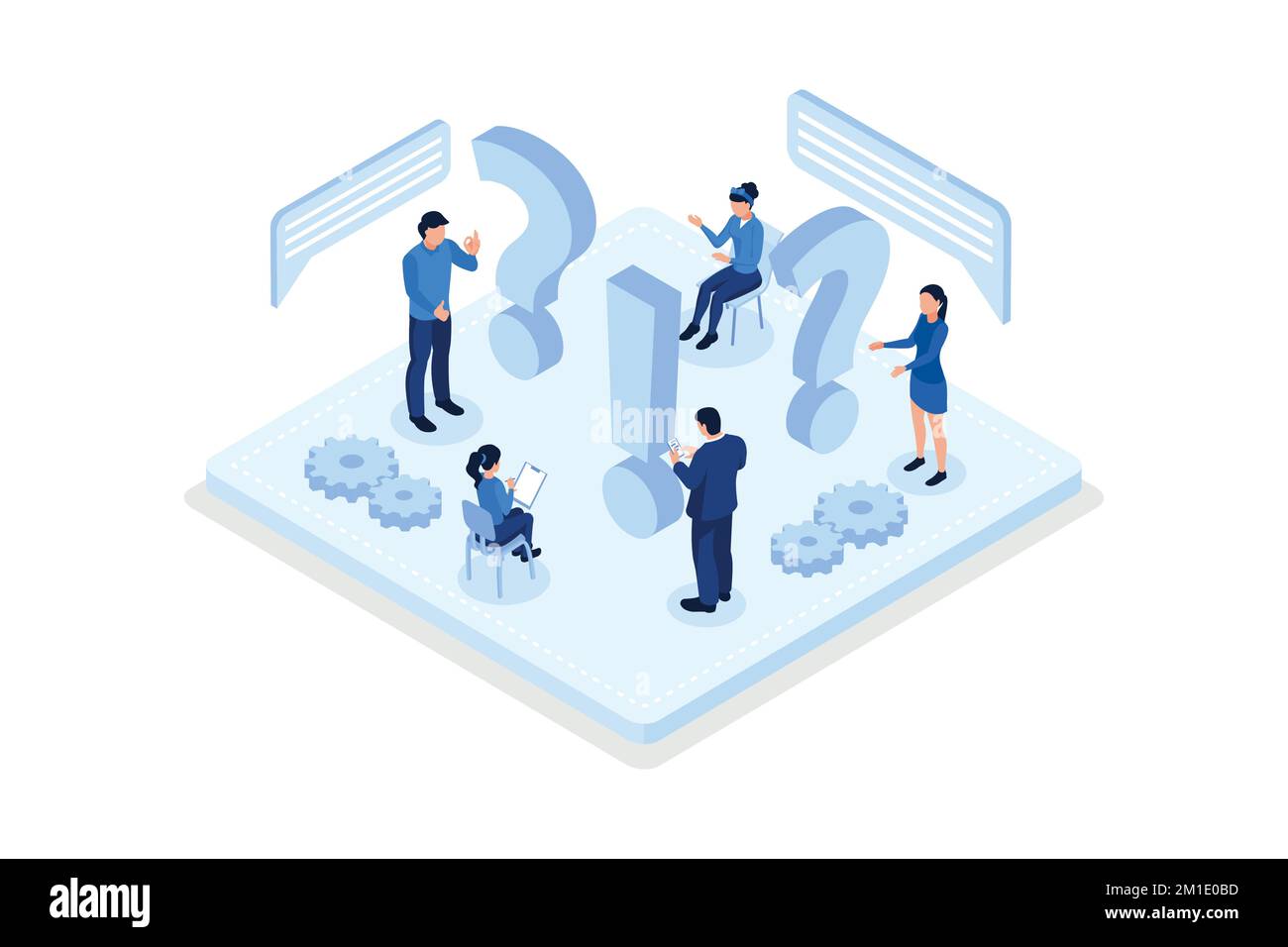 Problem and solution concept. Can use for web banner, infographics ...