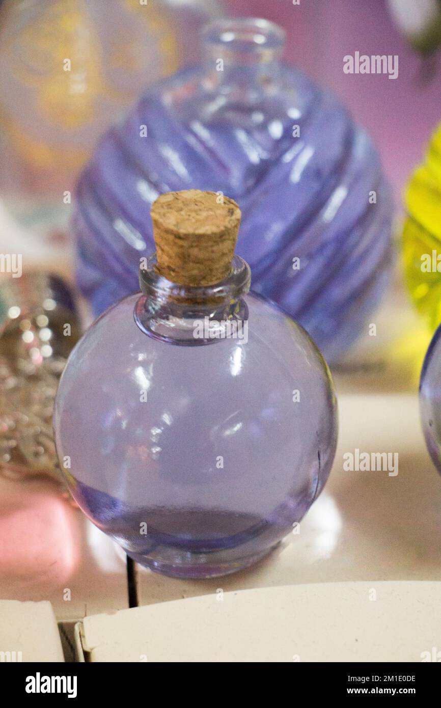 Small empty bottles hi-res stock photography and images - Alamy